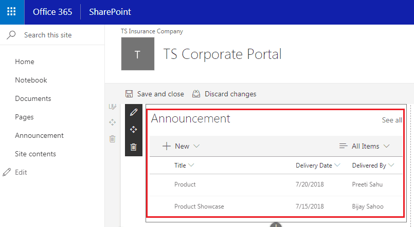 Library Web Part Sharepoint