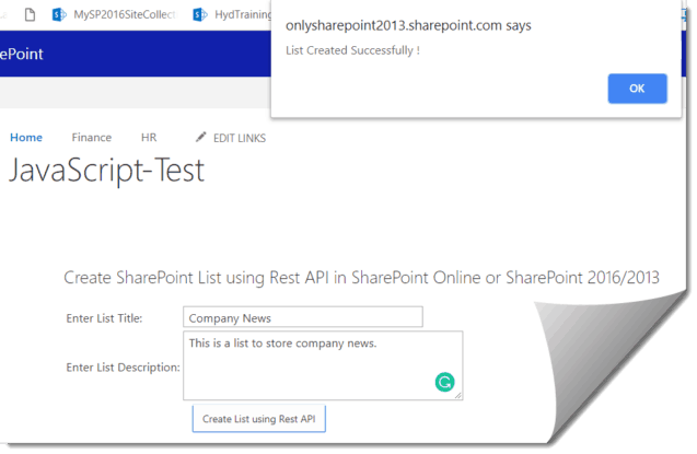 SharePoint Rest API [Complete Tutorial With Examples]