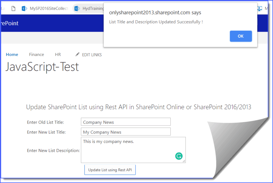 SharePoint Rest API [Complete Tutorial With Examples]