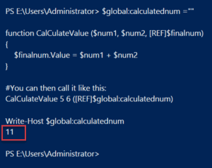 How to create and use PowerShell global variable - SPGuides