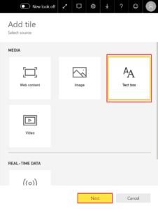 How to Add Title to Power Bi Dashboard?