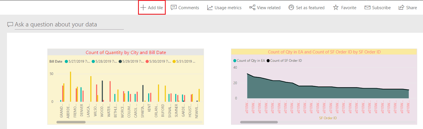 How to Add Title to Power Bi Dashboard?