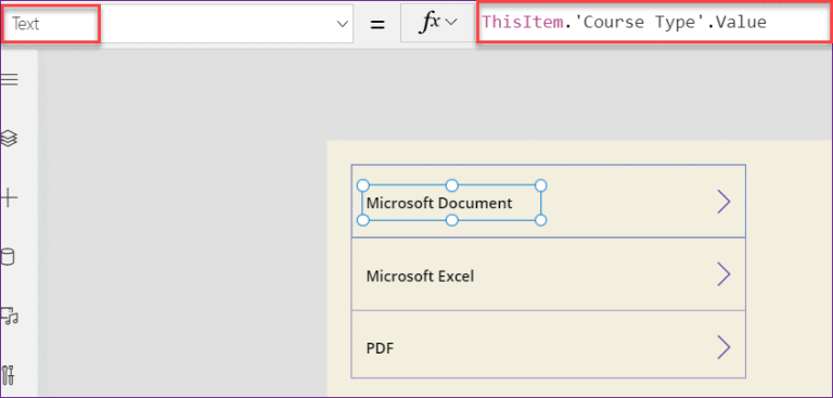 Power Apps Choices Function with Examples - SPGuides