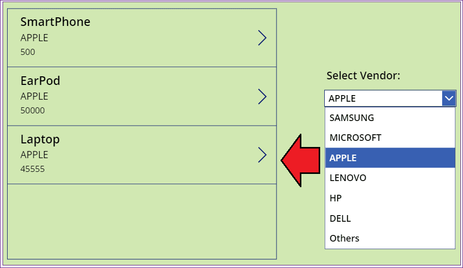  berschuss Beratung Spanne Powerapps Dropdown Filter Belastung Silber
