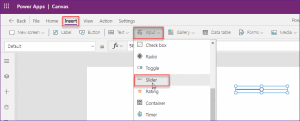 Power Apps Slider Control - SPGuides
