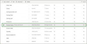 Change Dataverse Primary Column to Autonumber