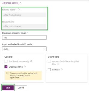 Change Dataverse Primary Column to Autonumber