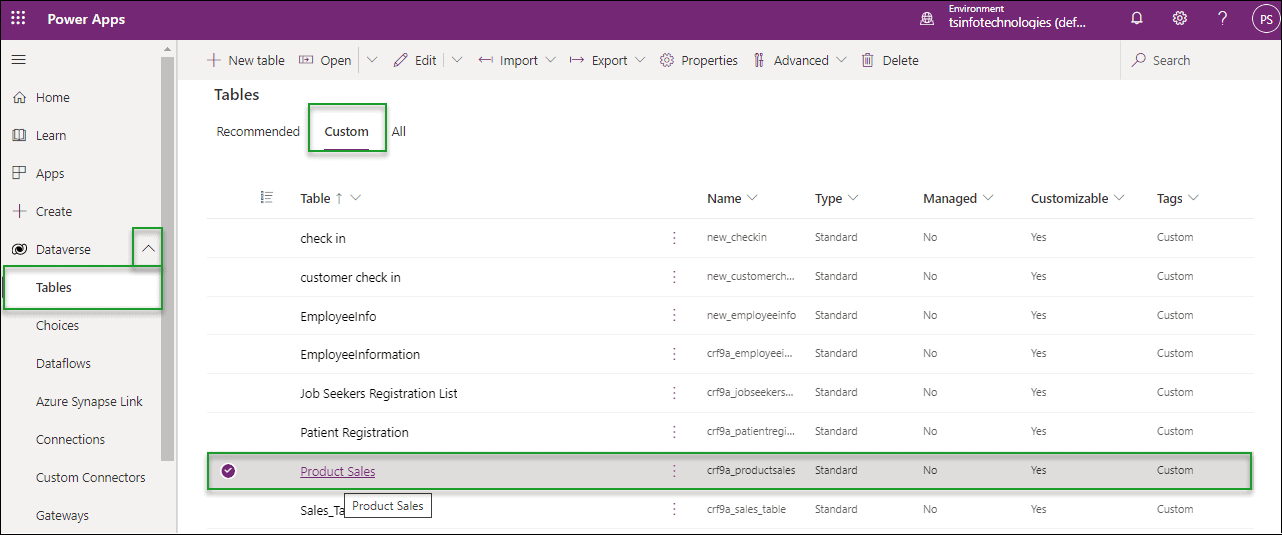 Change Dataverse Primary Column to Autonumber
