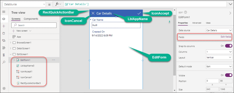 How to get data from Dataverse in Power Apps