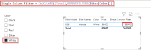 How To Remove Filter From Power BI DAX