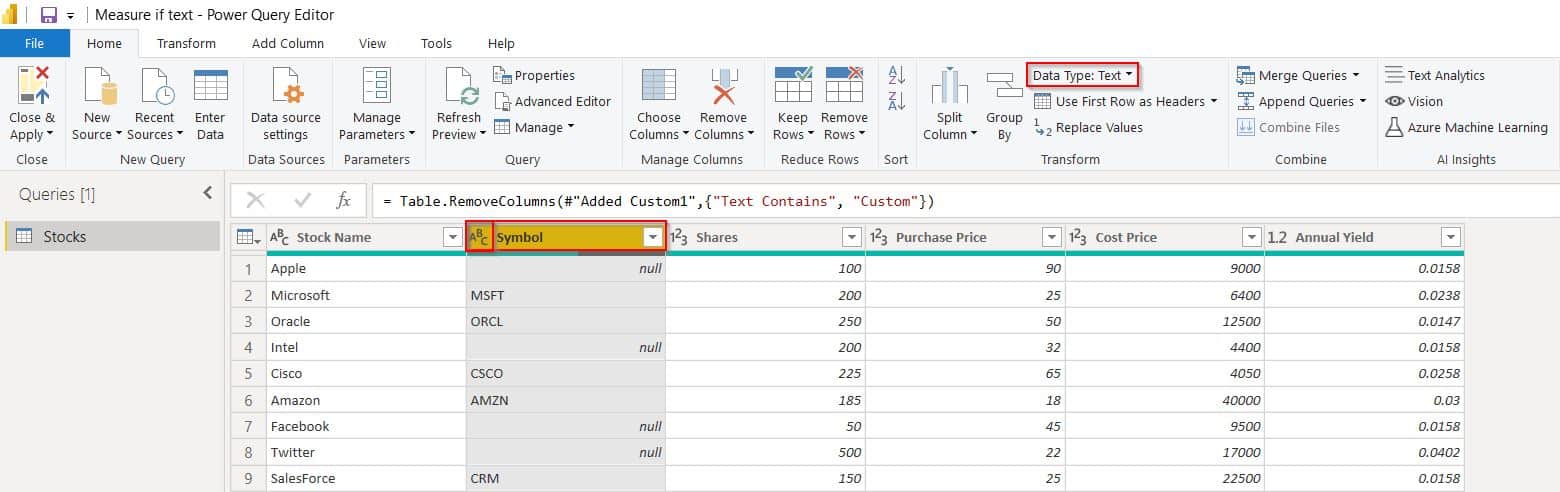 Power BI Measure If Text [With Examples]