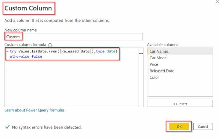 How to Check If Text is Date in Power BI Power Query