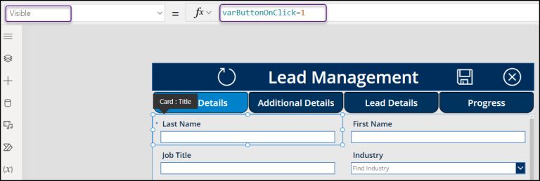 Create Multiple Tabs in Power Apps Form [Download Lead Management App ...
