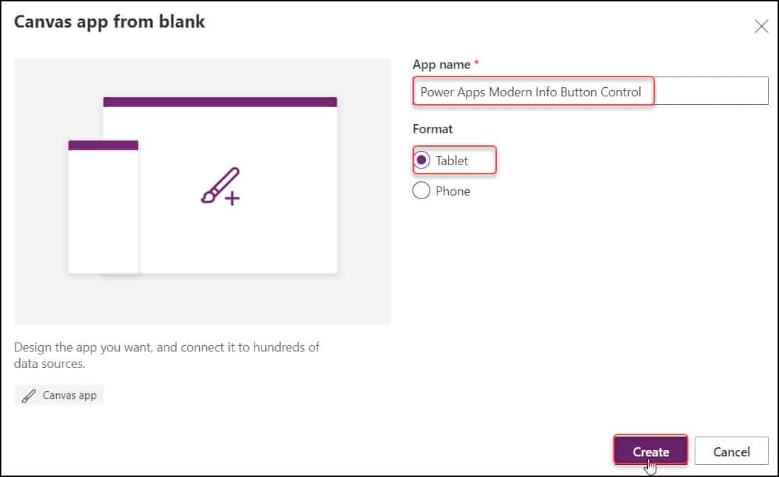 Power Apps Modern Information Button Control [Complete Guide]