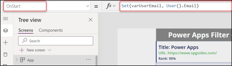 Filter Power Apps Gallery by Current User