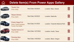 Power Apps Gallery Control Examples Download [20 Various Real Scenarios]