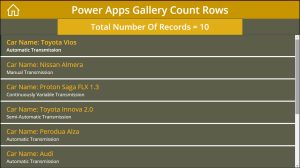 Power Apps Gallery Control Examples Download [20 Various Real Scenarios]