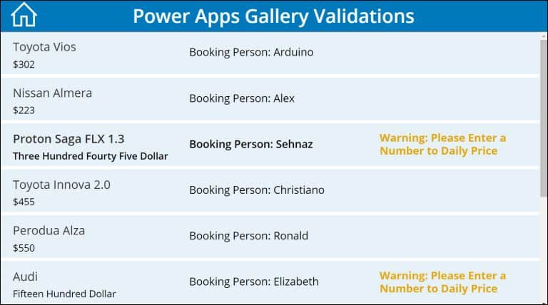 Power Apps Gallery Control Examples Download [20 Various Real Scenarios]