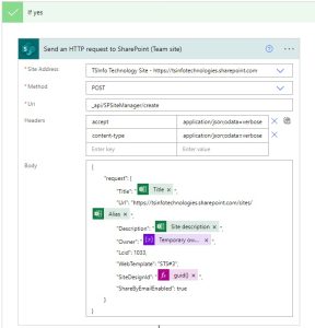 Create Multiple Sites in SharePoint Online using Power Automate from Excel