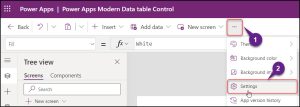 Power Apps Modern Table Control [How to Use]