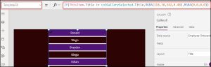 How to Select Multiple Items in Power Apps Gallery Control?