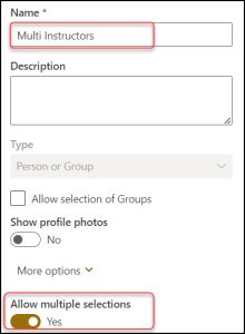 People Picker in Power Apps