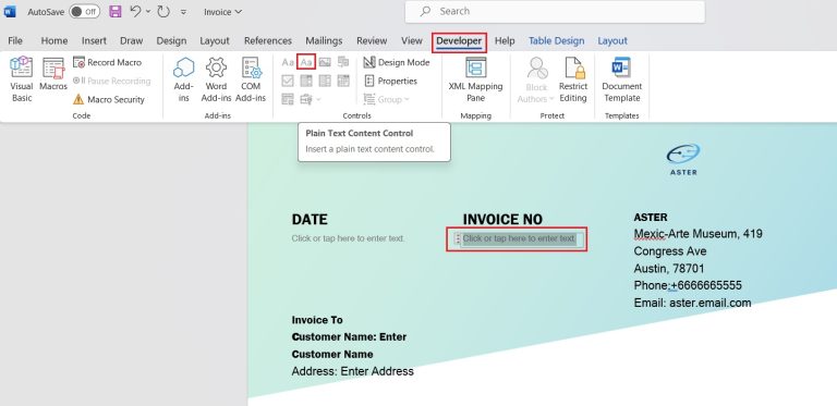 Create a Word Document from a SharePoint list item using Power Automate