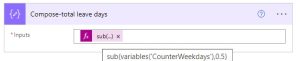 Power Automate Leave Request Approval Example