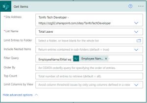 Power Automate Leave Request Approval Example