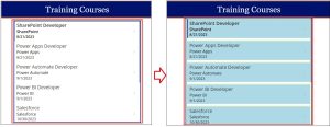 How to Set Up Power Apps Gallery Border Between Items?