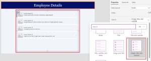 Customize a Power Apps Gallery Layout