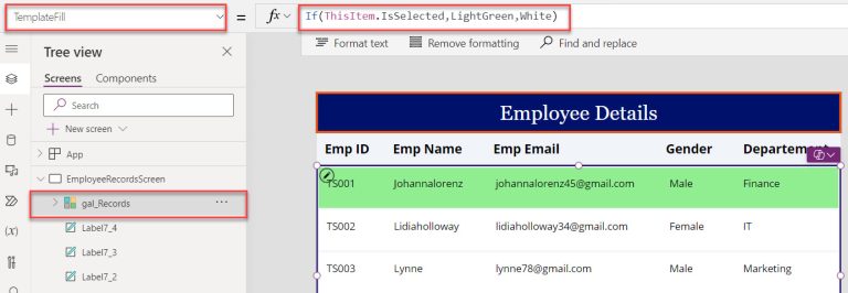 How to Use Power Apps Gallery OnSelect?