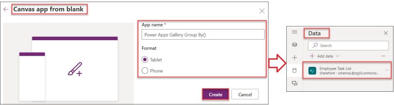 How to Group Items in Power Apps Gallery?