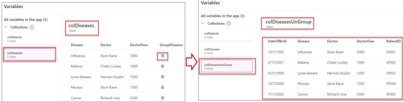 How to Use Power Apps Collection GroupBy?
