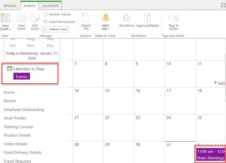 How To Add a Calendar in SharePoint Online (3 Easy Methods)