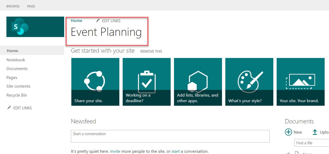 How to Create a SharePoint Site?