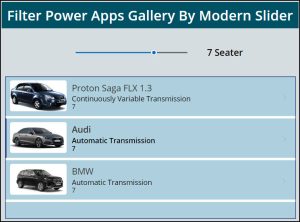 Power Apps Modern Slider Control - How to Use