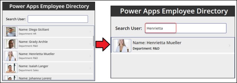Power Apps Employee Directory - How to Create
