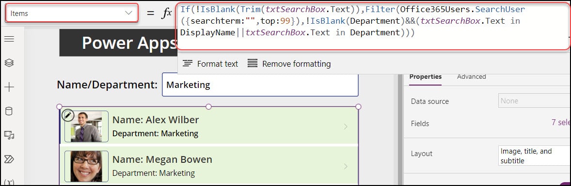 Power Apps Employee Directory - How to Create