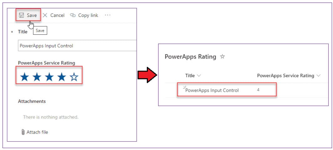 Power Apps Rating Control - How to Use