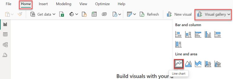 Line Chart in Power BI - How to Create & Use