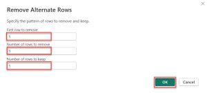 Remove Rows in Power Query in Power BI