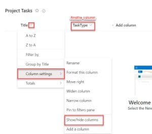 SharePoint List Title Column