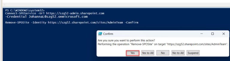 How to Delete SharePoint Site?