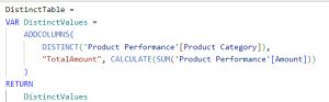 Create a New Table From an Existing Table in Power BI