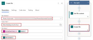 How to Copy and Rename File in Power Automate?