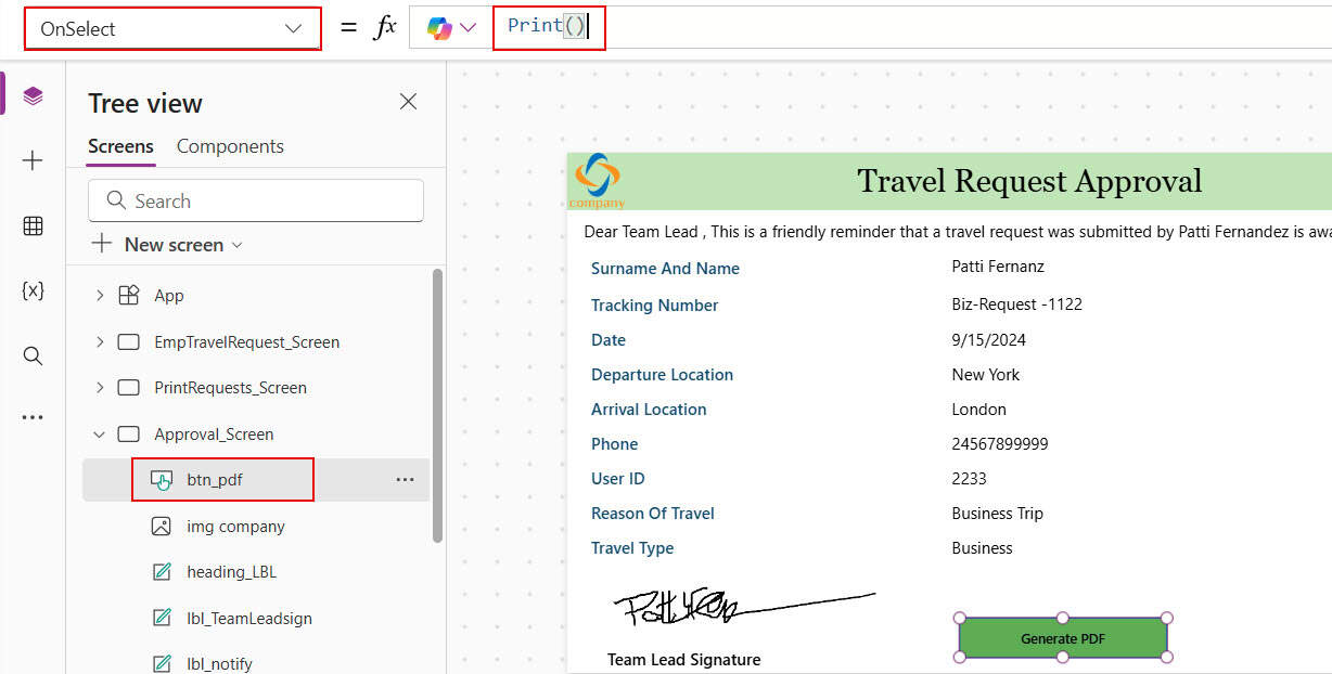 How to Add an Image to a PDF Form in Power Apps?