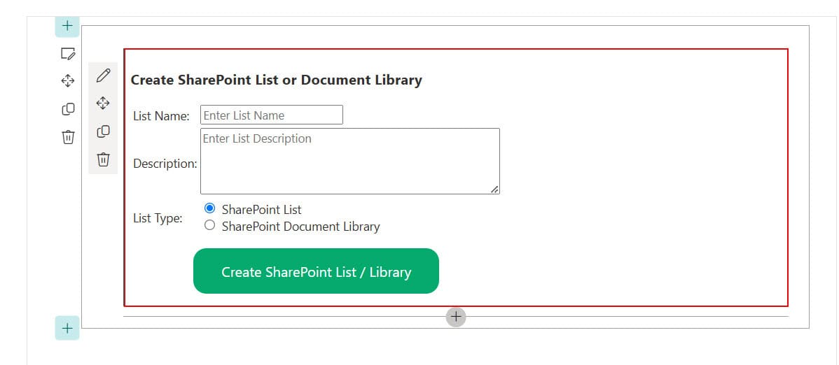Create a SharePoint List or Library in SharePoint Framework