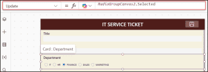 How to Set Default Value in Power Apps Modern Radio Button Control ...