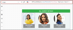 Easiest Way to Show User Profile Pictures From Email in Power Apps